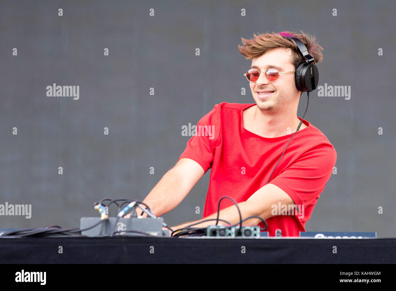 Las Vegas, Nevada, USA. 23rd Sep, 2017. FLUME (HARLEY STRETEN) during ...