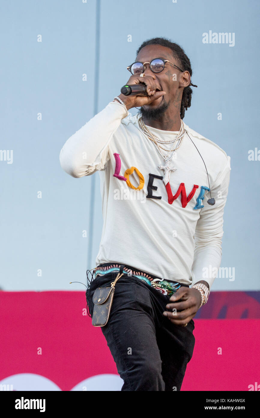 Las Vegas, Nevada, USA. 23rd Sep, 2017. QUAVO (QUAVIOUS KEYATE MARSHALL ...
