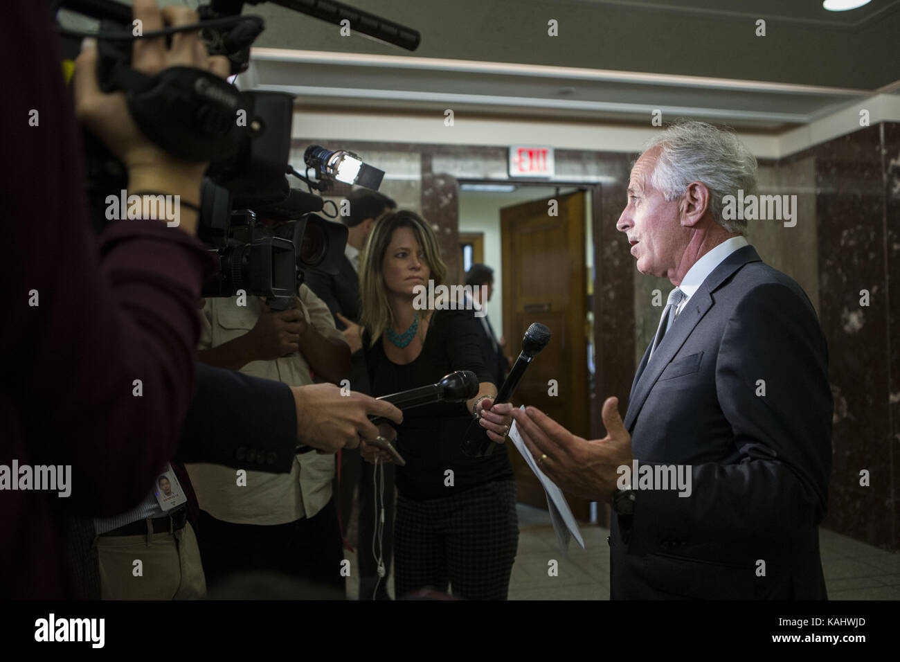 Washington, District Of Columbia, USA. 26th Sep, 2017. Senator BOB ...