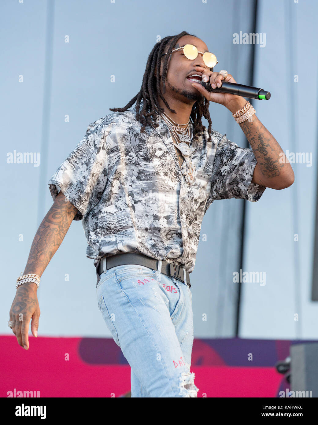 Las Vegas, Nevada, USA. 23rd Sep, 2017. OFFSET (KIARI KENDRELL CEPHUS ...