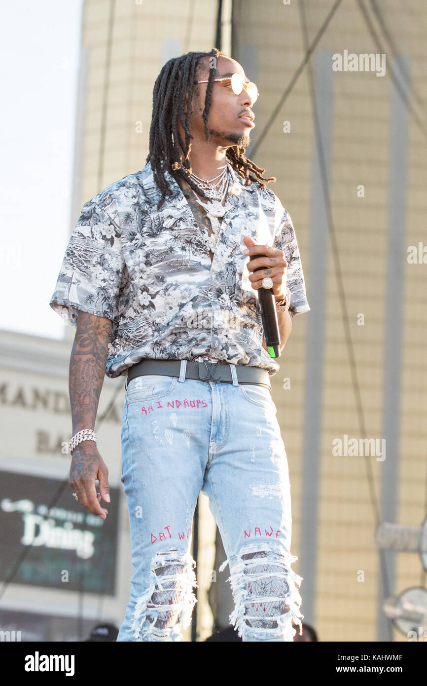 Las Vegas, Nevada, USA. 23rd Sep, 2017. OFFSET (KIARI KENDRELL CEPHUS ...