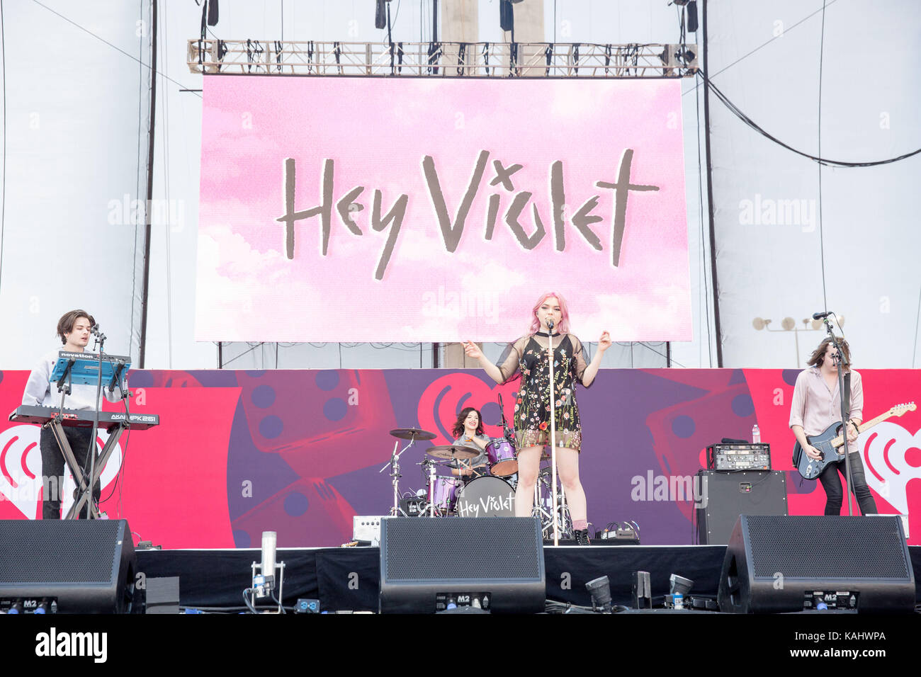 Las Vegas, Nevada, USA. 23rd Sep, 2017. RENA LOVELIS of Hey Violet ...