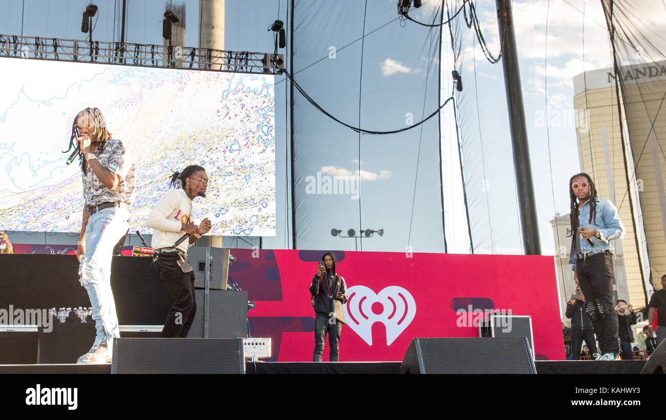 Las Vegas, Nevada, USA. 23rd Sep, 2017. OFFSET (KIARI KENDRELL CEPHUS ...