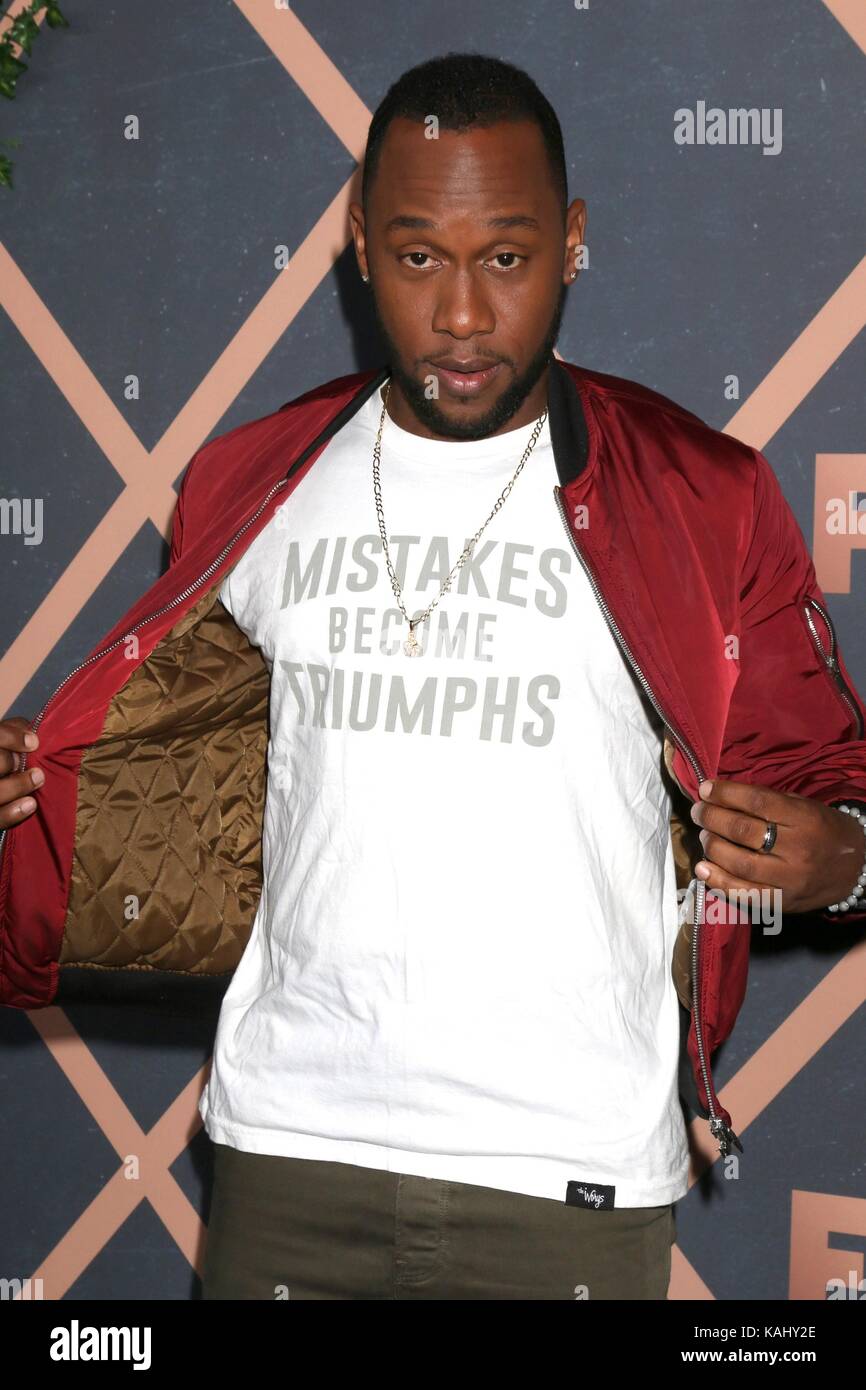 Los Angeles, CA, USA. 25th Sep, 2017. J Lee at arrivals for The FOX ...