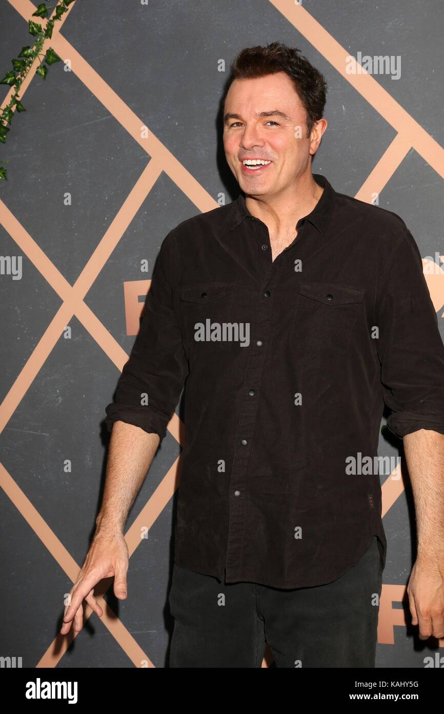 Los Angeles, CA, USA. 25th Sep, 2017. Seth MacFarlane at arrivals for ...