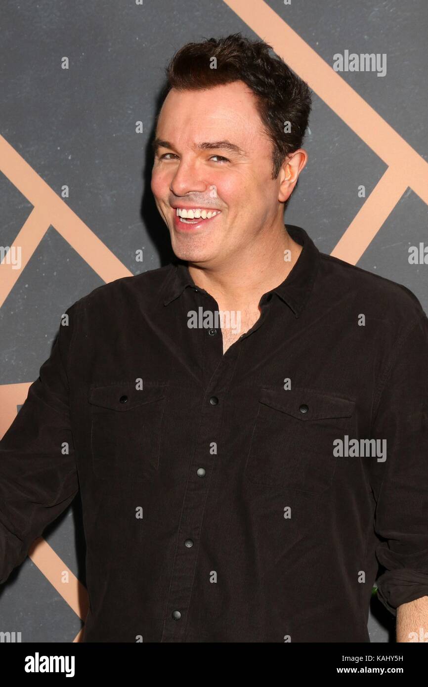 Los Angeles, CA, USA. 25th Sep, 2017. Seth MacFarlane at arrivals for ...