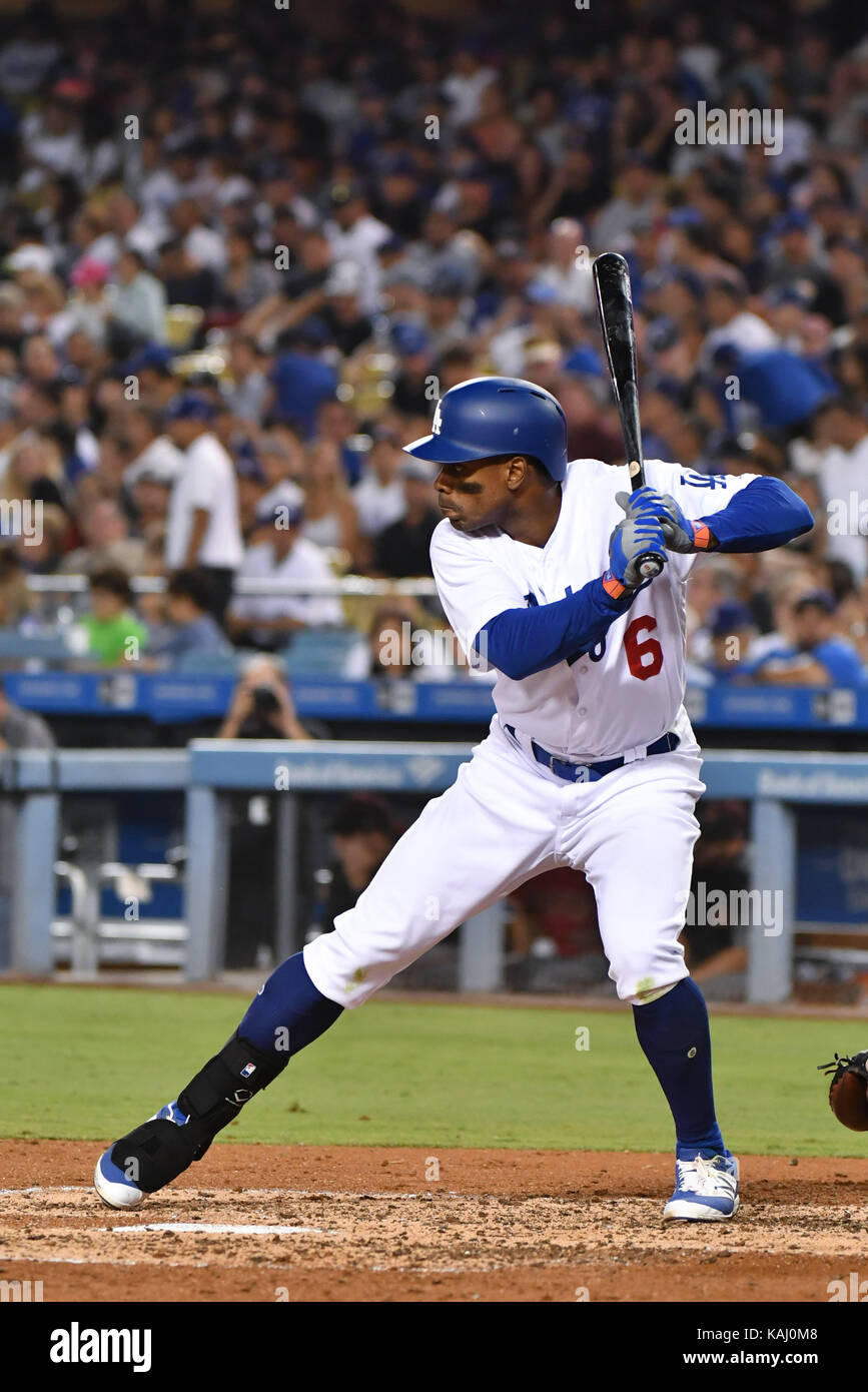 Los Angeles, California, USA. 6th Sep, 2017. Curtis Granderson (Dodgers ...