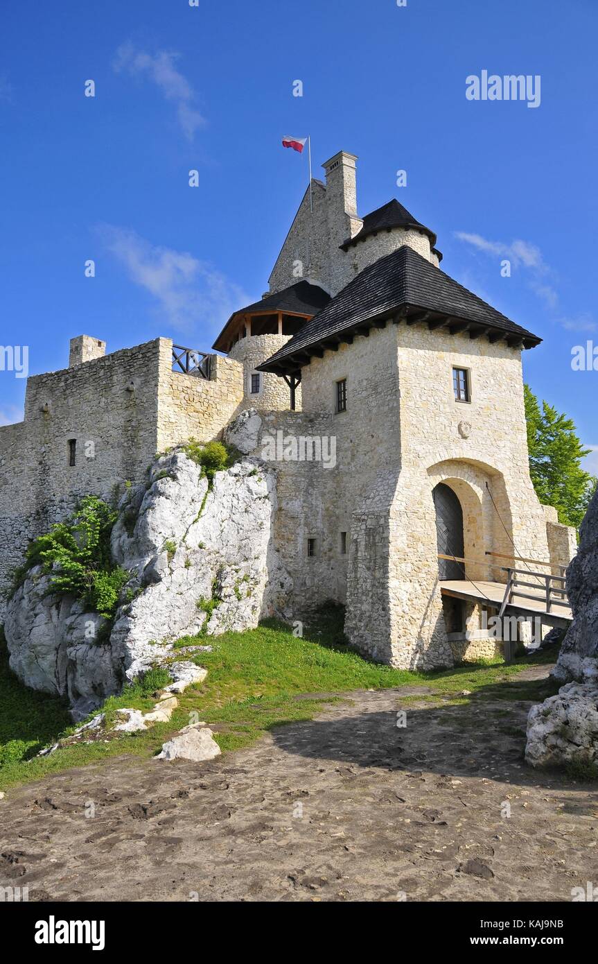 Bobolice Castle, 14th century royal castle in the village of Bobolice ...