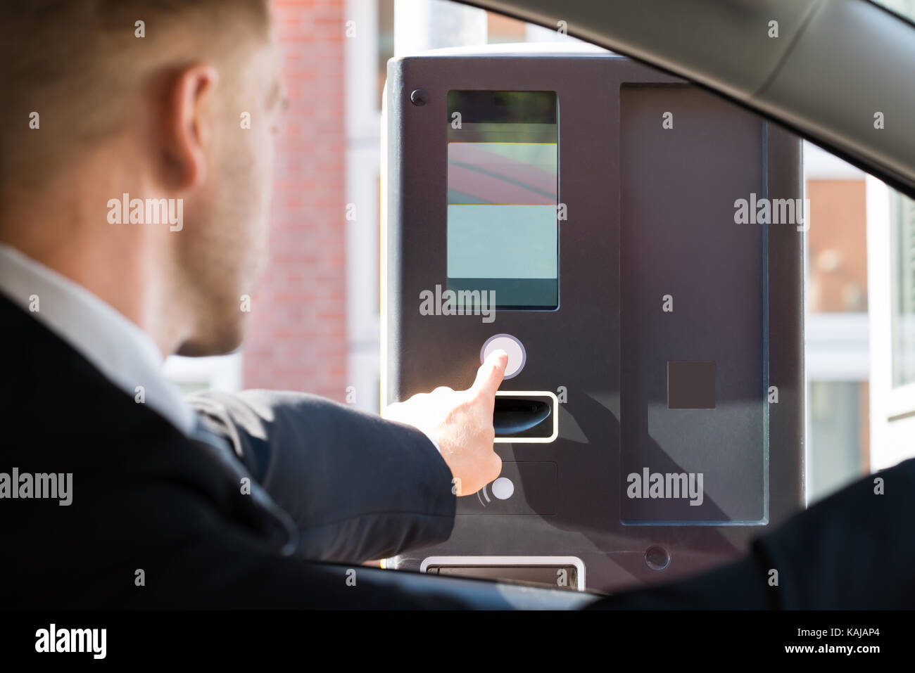 Car parking machine hi-res stock photography and images - Alamy