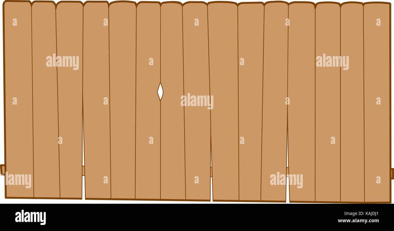 Vector graphic of a wooden fence Stock Vector Image & Art - Alamy