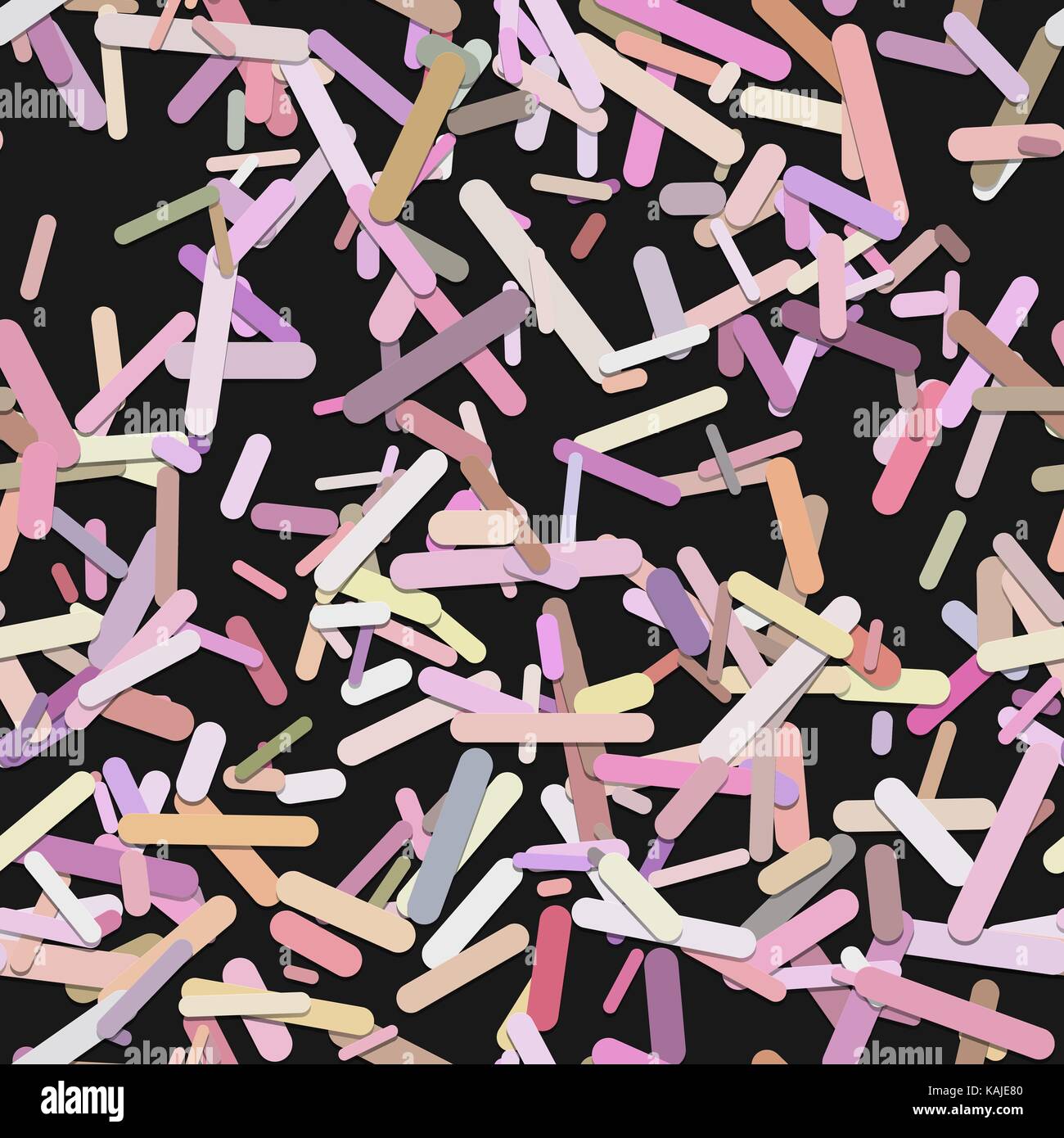 Seamless abstract chaotic rotated stripe pattern background - vector ...