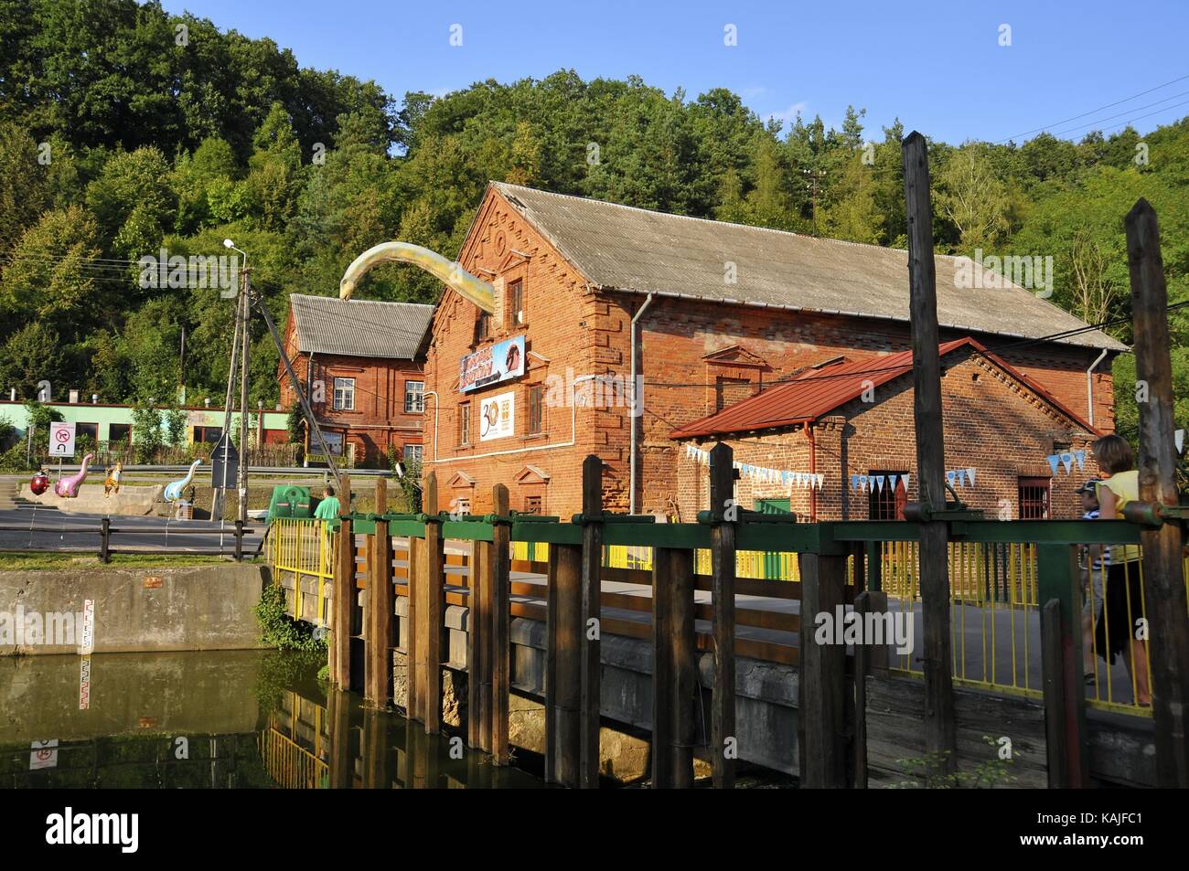 Jurassic Park in Baltow, Swietokrzyskie Voivodeship, Poland Stock Photo ...