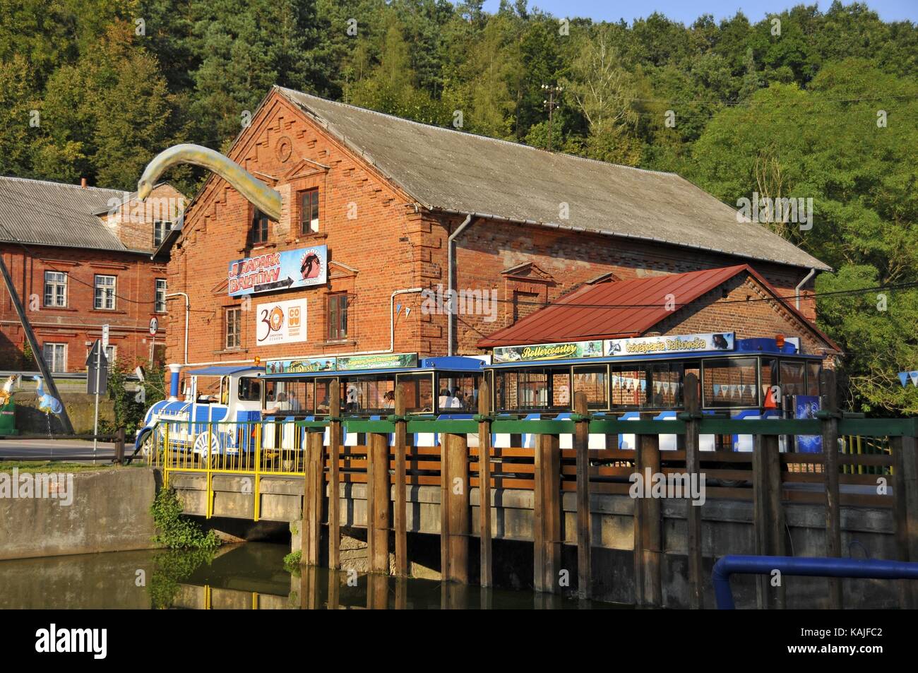 Jurassic Park in Baltow, Swietokrzyskie Voivodeship, Poland Stock Photo ...
