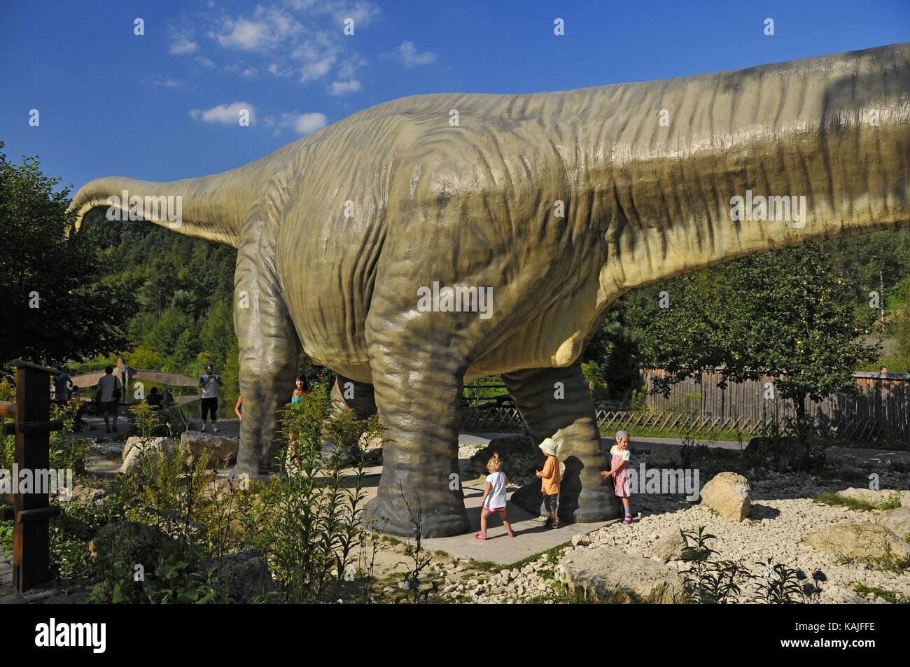 Jurassic Park in Baltow, Swietokrzyskie Voivodeship, Poland Stock Photo ...