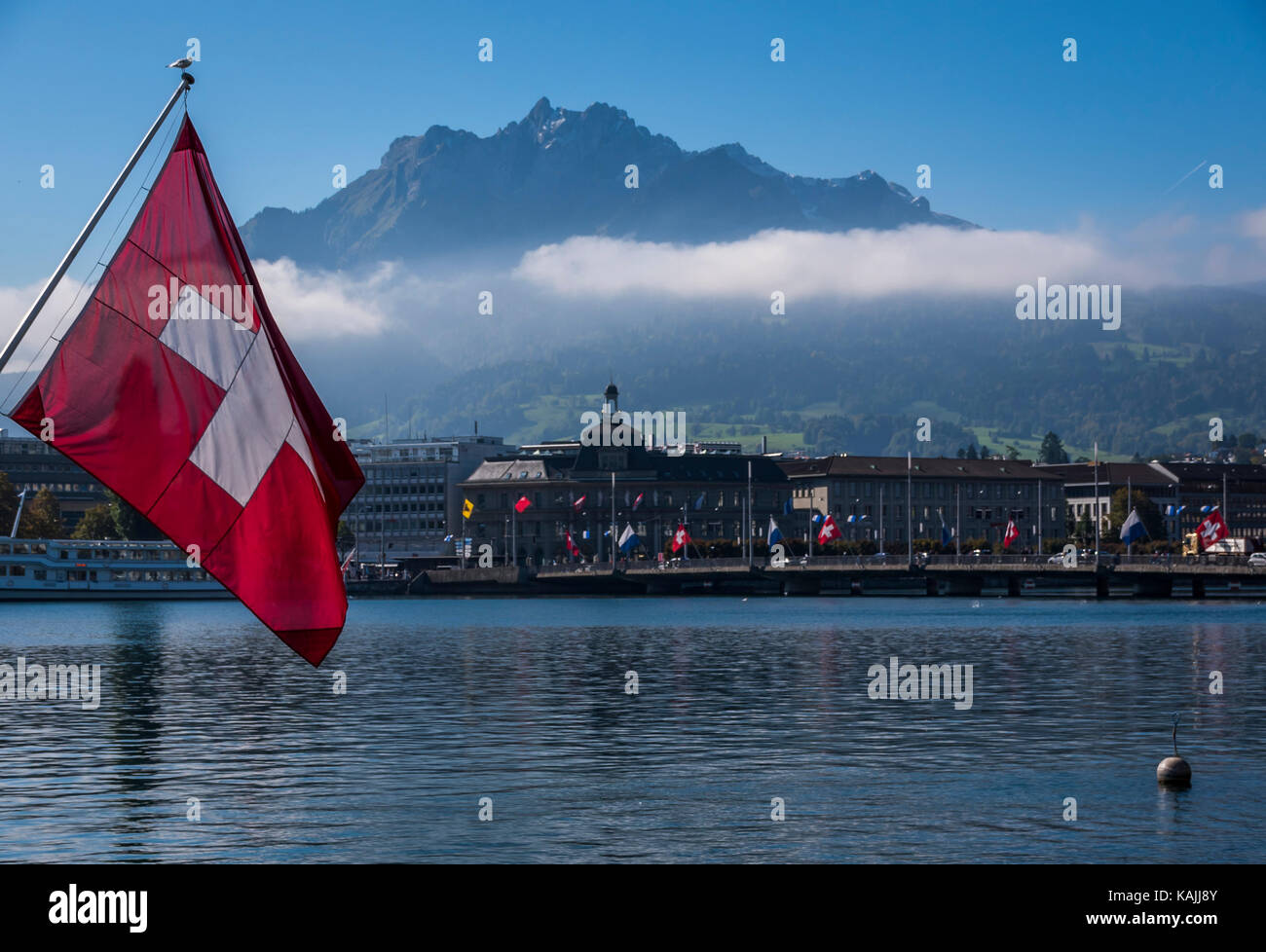 Flags of swiss cantons hi-res stock photography and images - Alamy