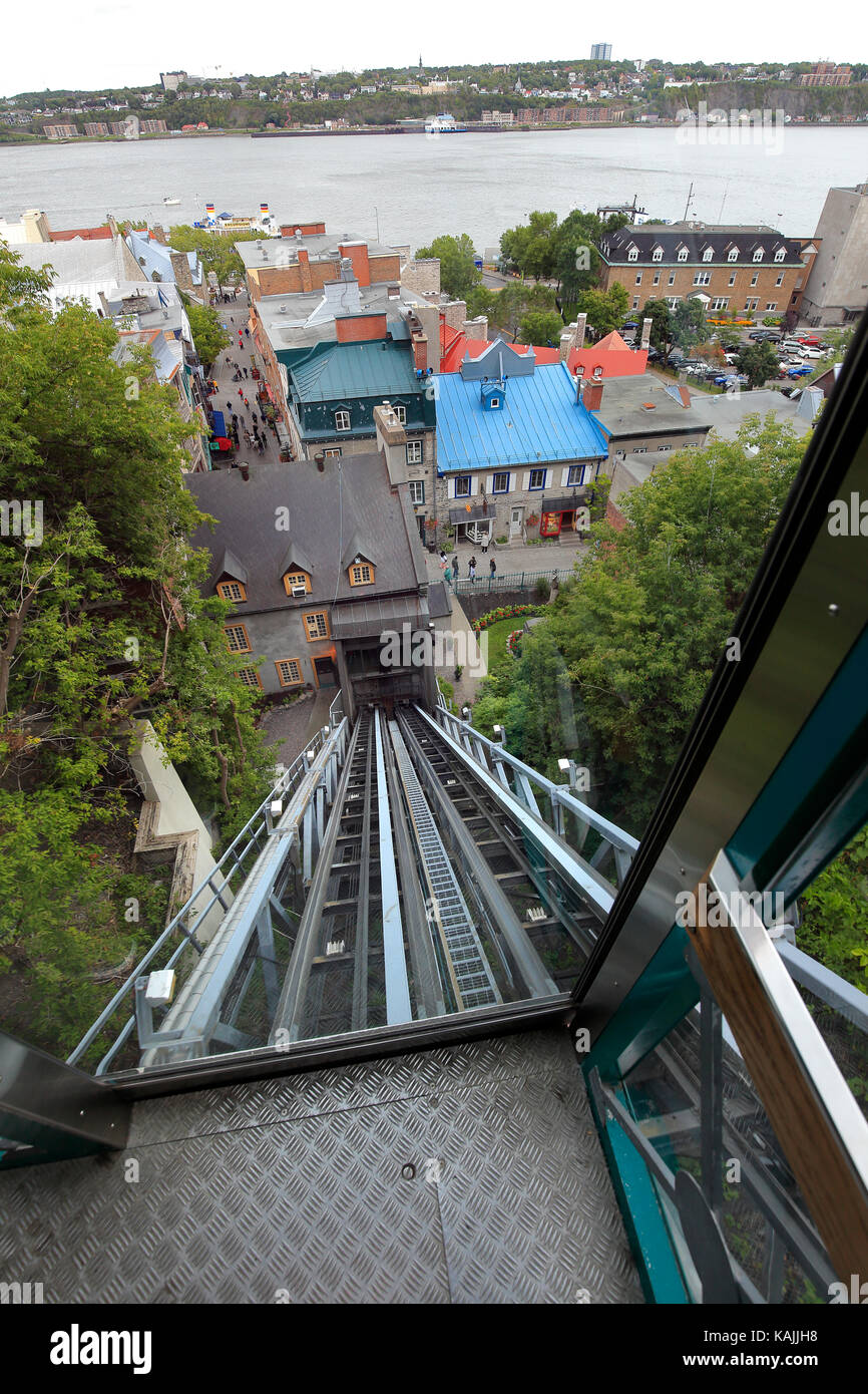 Old Quebec City Funiculaire High Resolution Stock Photography and ...
