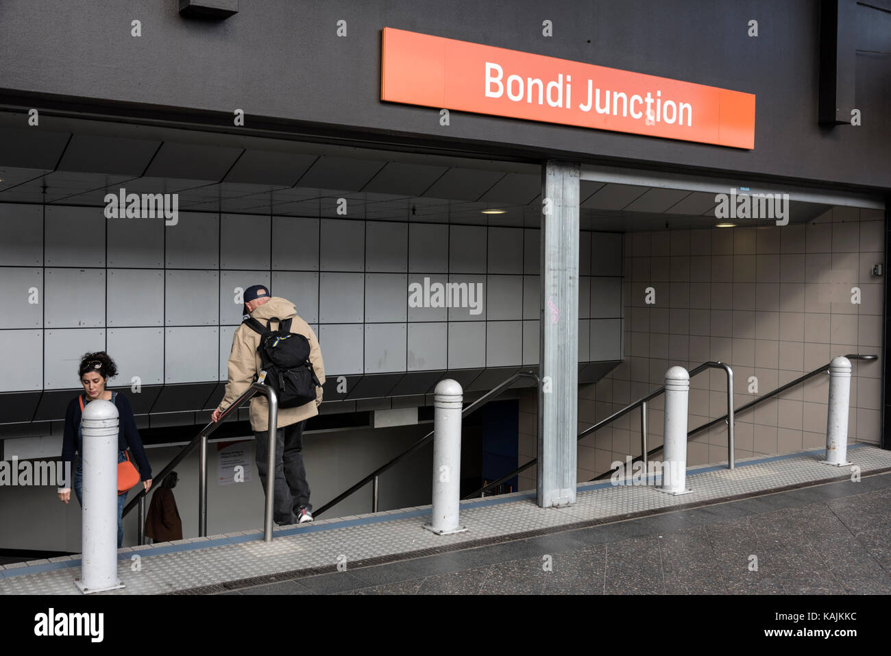 Commuters at Bondi Junction in the eastern suburb of Sydney in New ...