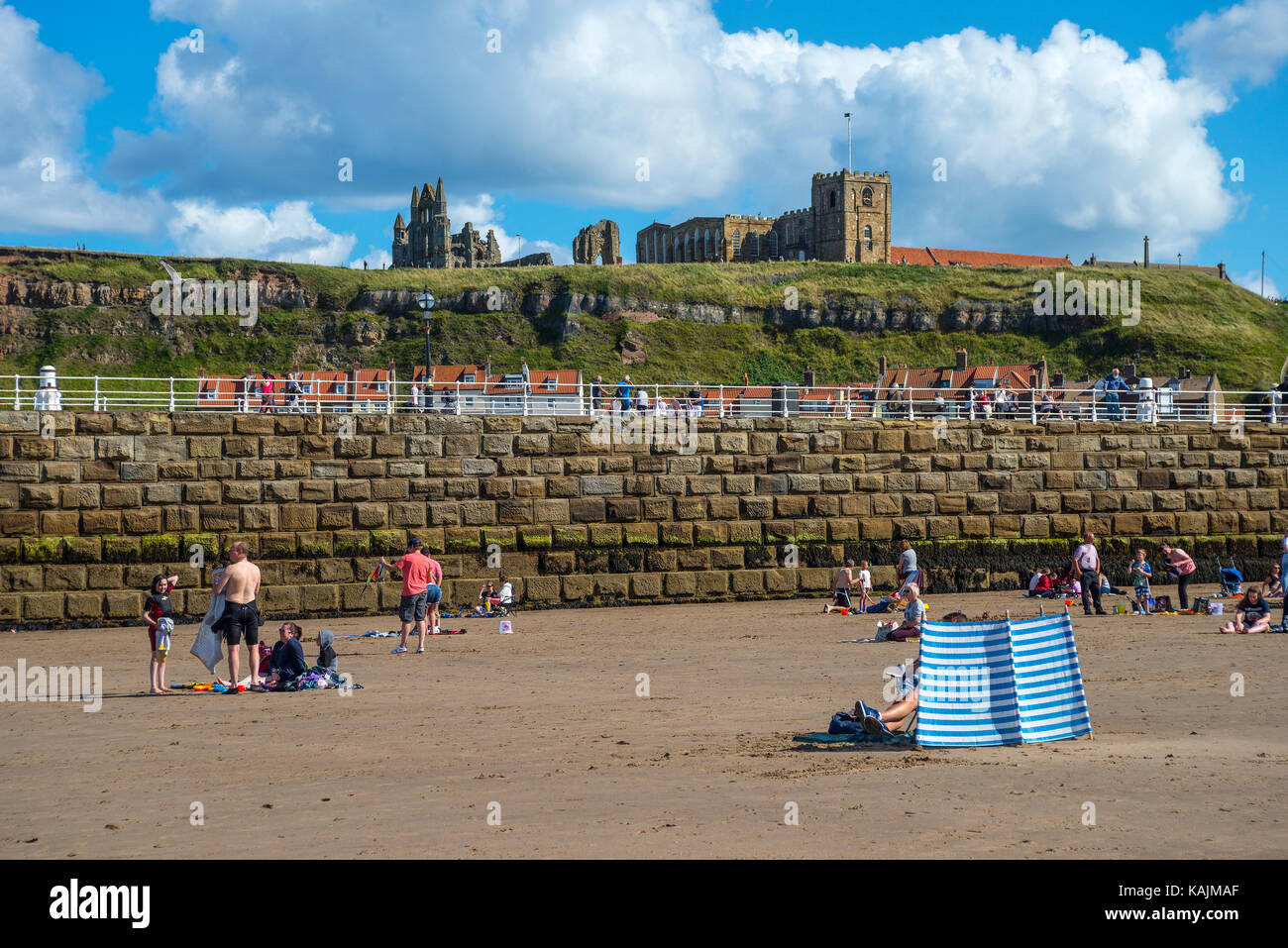Whitby beach hi-res stock photography and images - Alamy