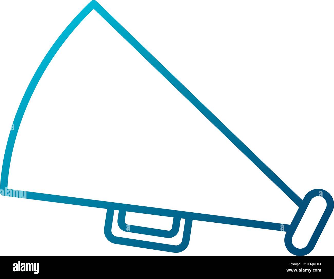 Old bullhorn symbol Stock Vector Image & Art - Alamy