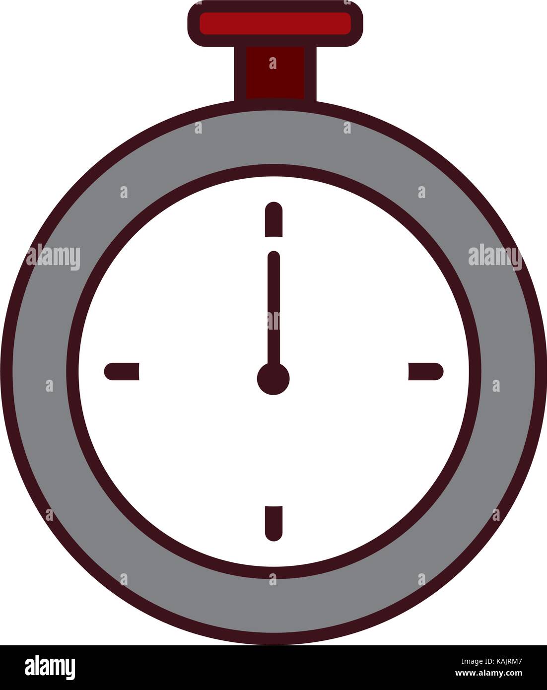 Clock timer isolated Stock Vector Image & Art - Alamy