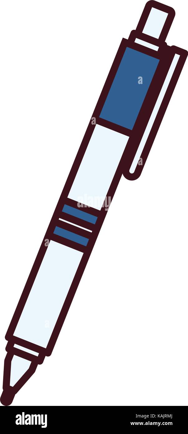 Office pen isolated Stock Vector Image & Art - Alamy