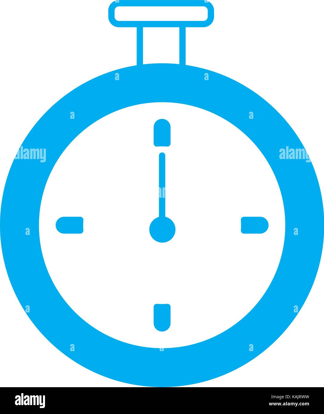Clock timer isolated Stock Vector Image & Art - Alamy