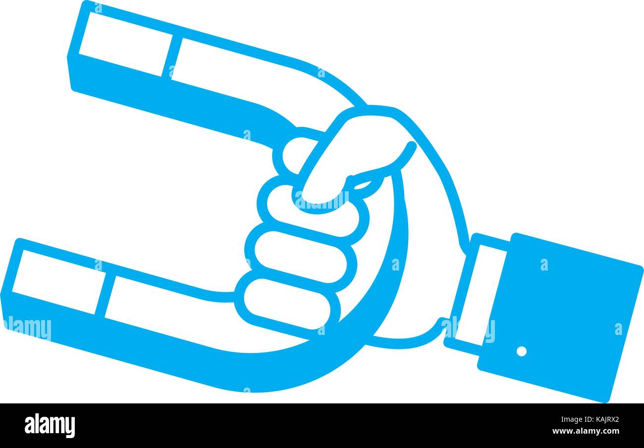 Magnetic U symbol Stock Vector Image & Art - Alamy