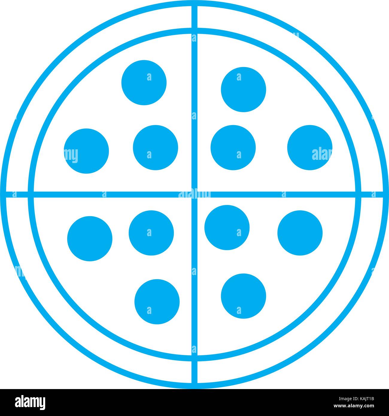 Big pizza food Stock Vector Image & Art - Alamy