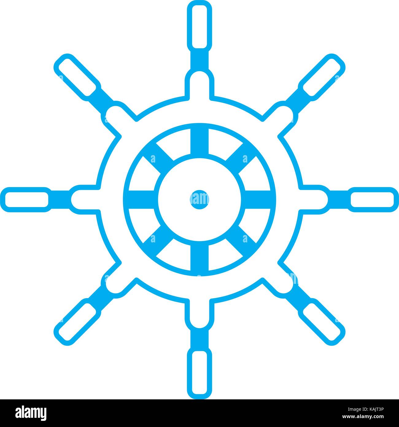 Boat ship wheel Stock Vector Image & Art - Alamy