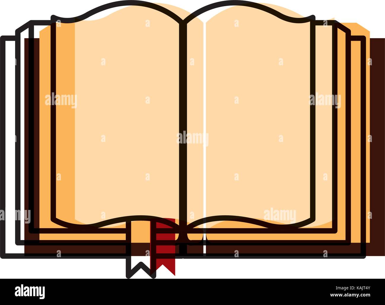 Book open symbol Stock Vector Image & Art - Alamy