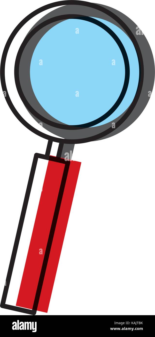 Magnifying glass symbol Stock Vector Image & Art - Alamy