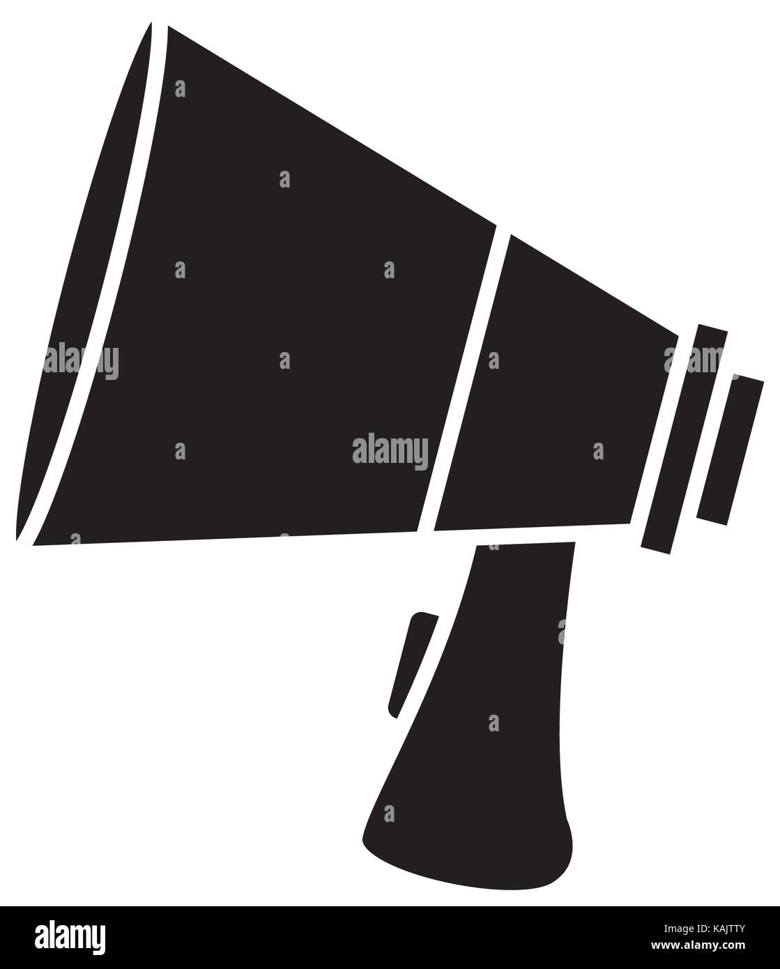 Bullhorn advertising symbol Stock Vector Image & Art - Alamy