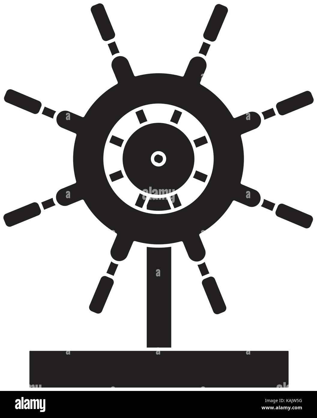 Boat ship wheel Stock Vector Image & Art - Alamy