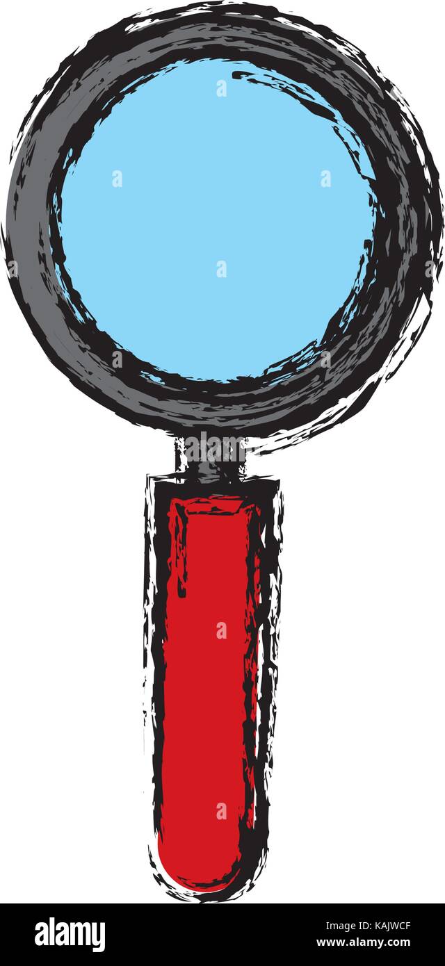 Magnifying glass symbol Stock Vector Image & Art - Alamy