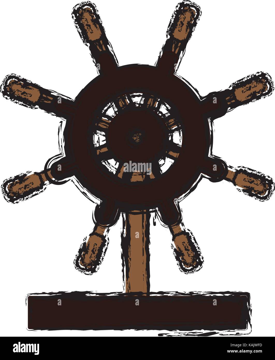 Boat ship wheel Stock Vector Image & Art - Alamy