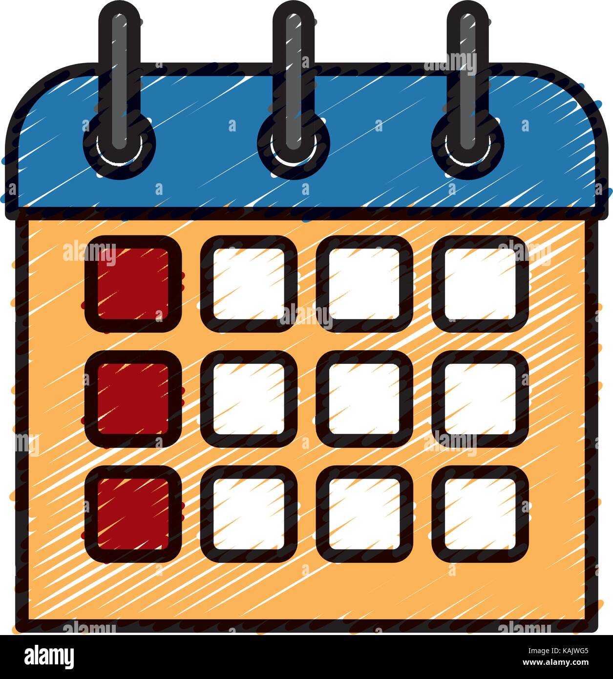 Draw calendar date month plan hi-res stock photography and images - Alamy