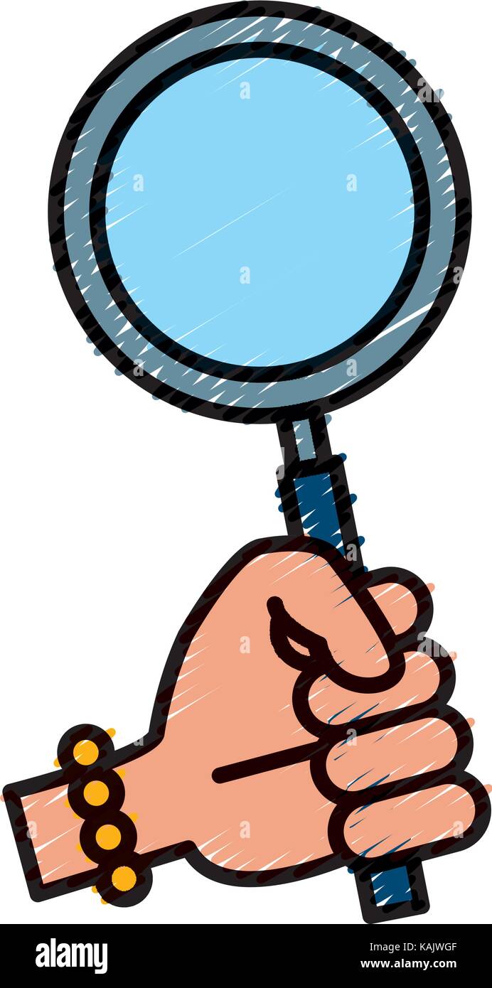 Magnifying glass symbol Stock Vector Image & Art - Alamy