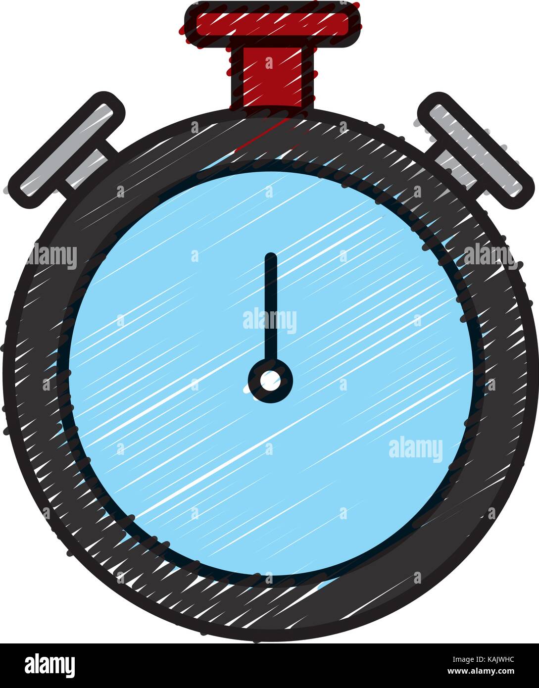 Clock timer isolated Stock Vector Image & Art - Alamy