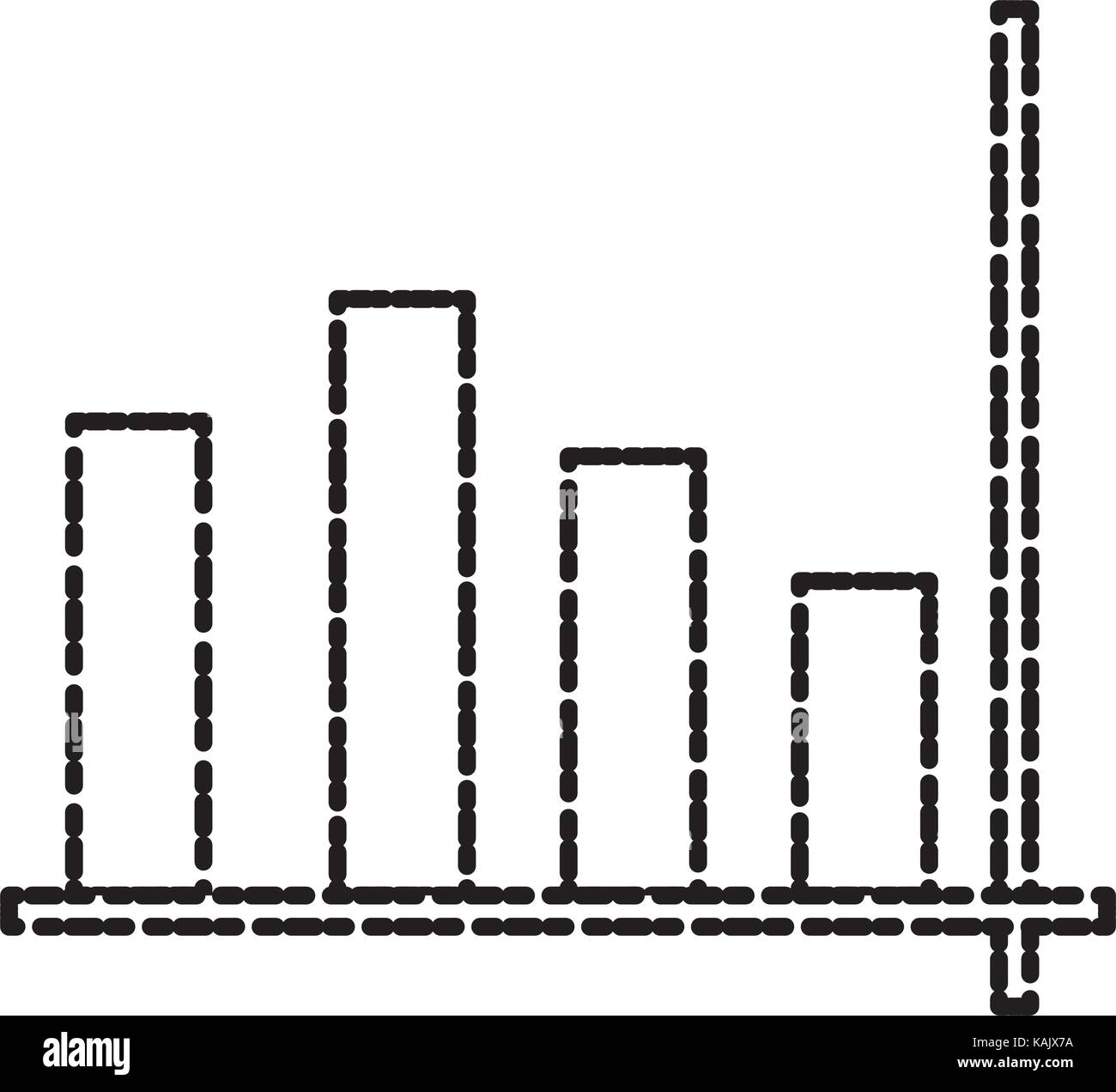 Bars stats graph Stock Vector Image & Art - Alamy