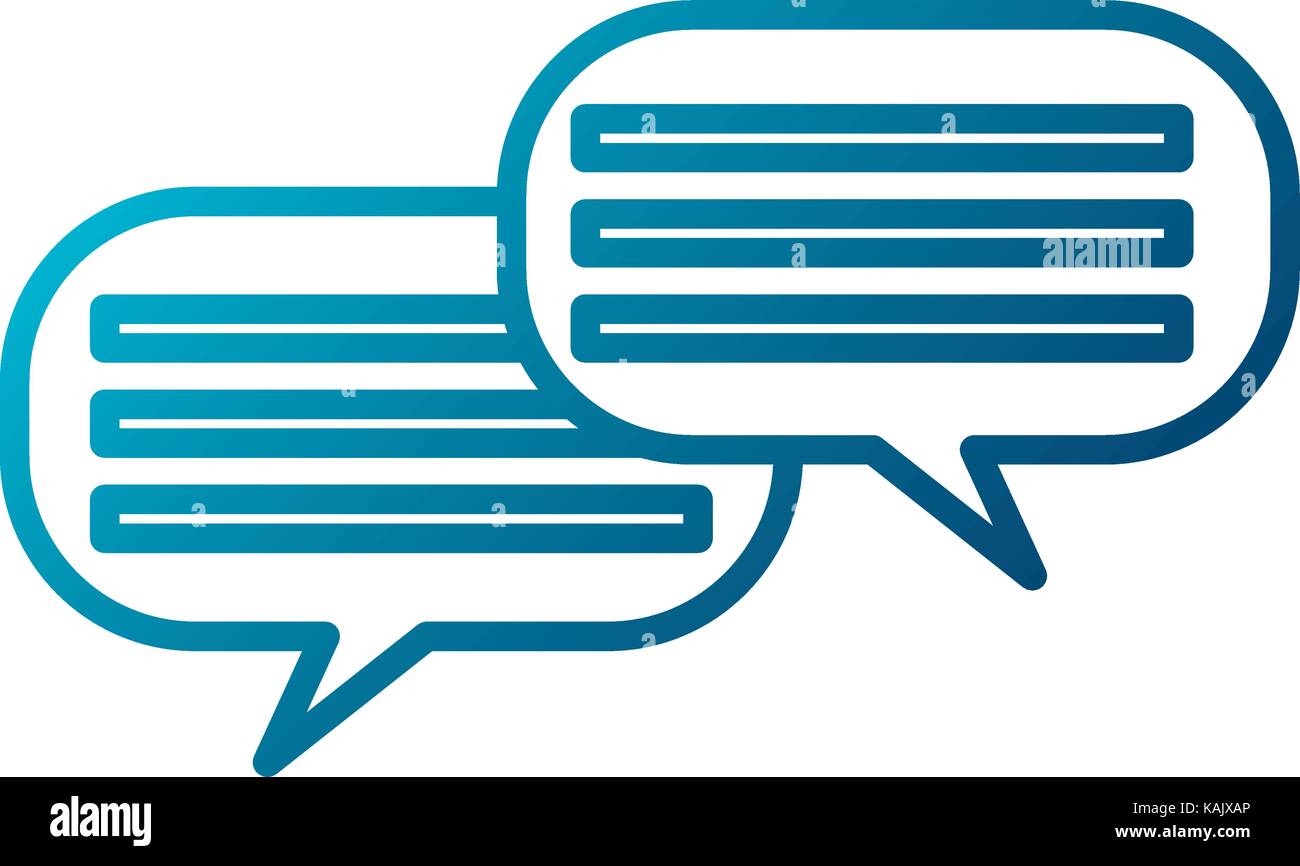 Chat bubbles symbol Stock Vector Image & Art - Alamy