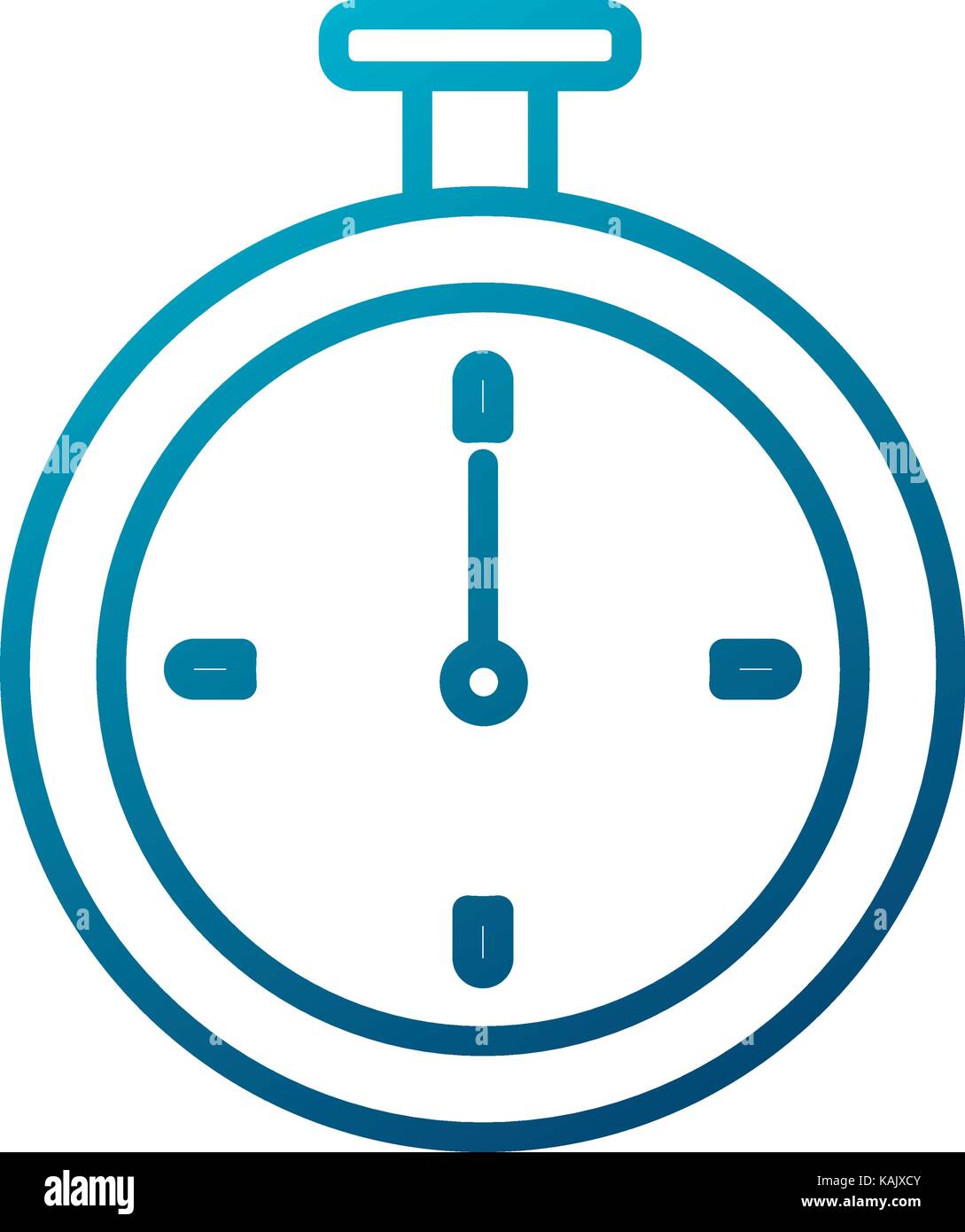 Clock timer isolated Stock Vector Image & Art - Alamy