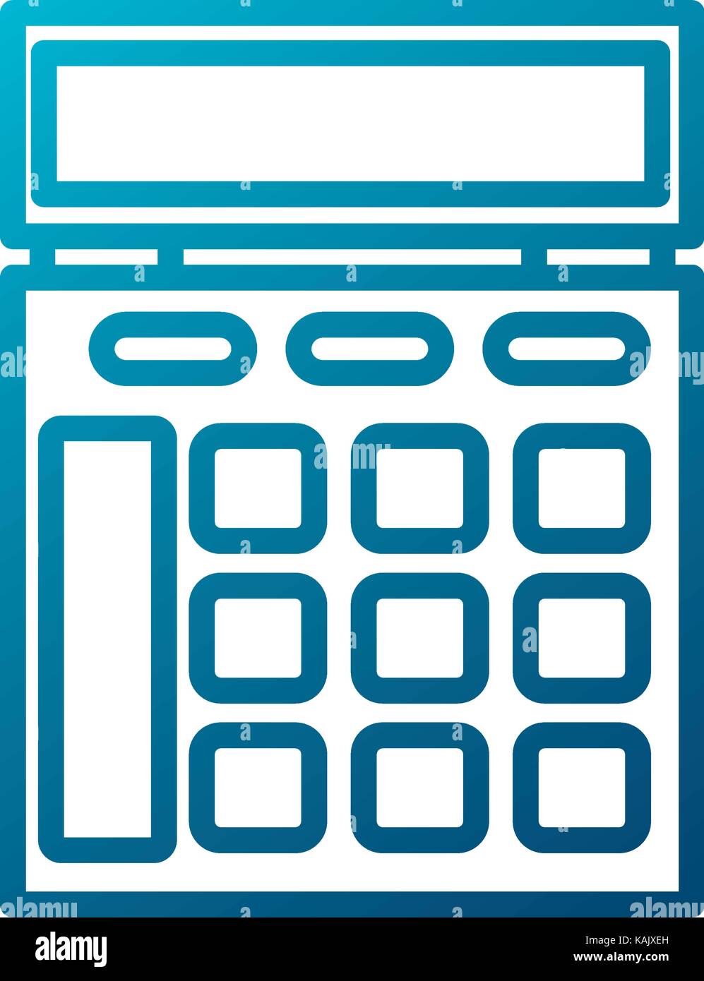 calculator math device Stock Vector Image & Art - Alamy