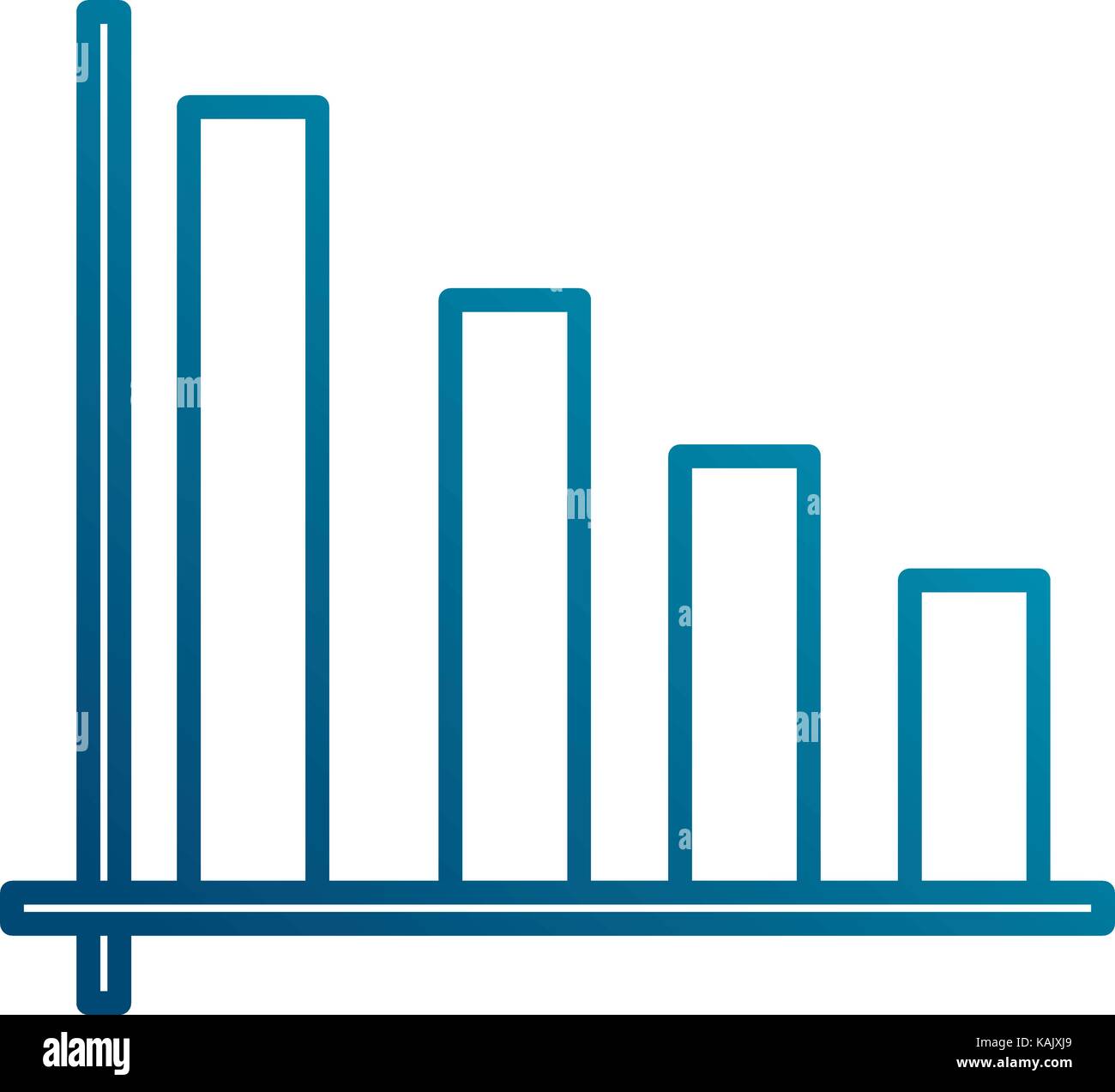 Bars stats graph Stock Vector Image & Art - Alamy