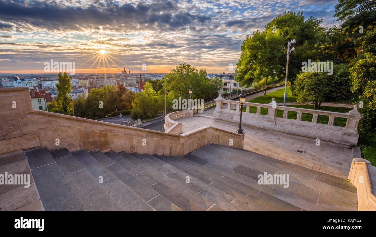 Buda hill budapest steps High Resolution Stock Photography and Images ...