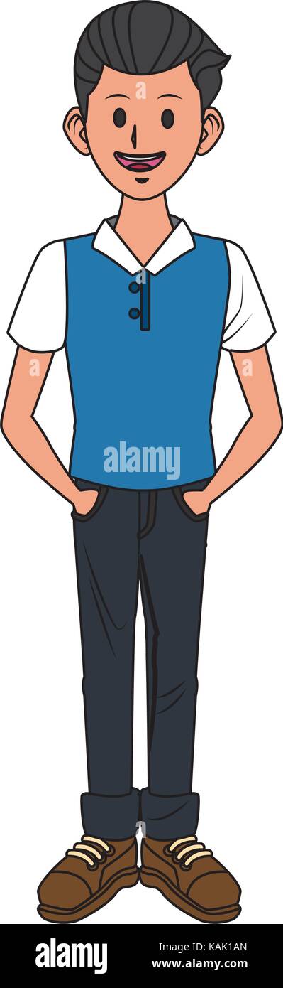 Young man cartoon Stock Vector Image & Art - Alamy
