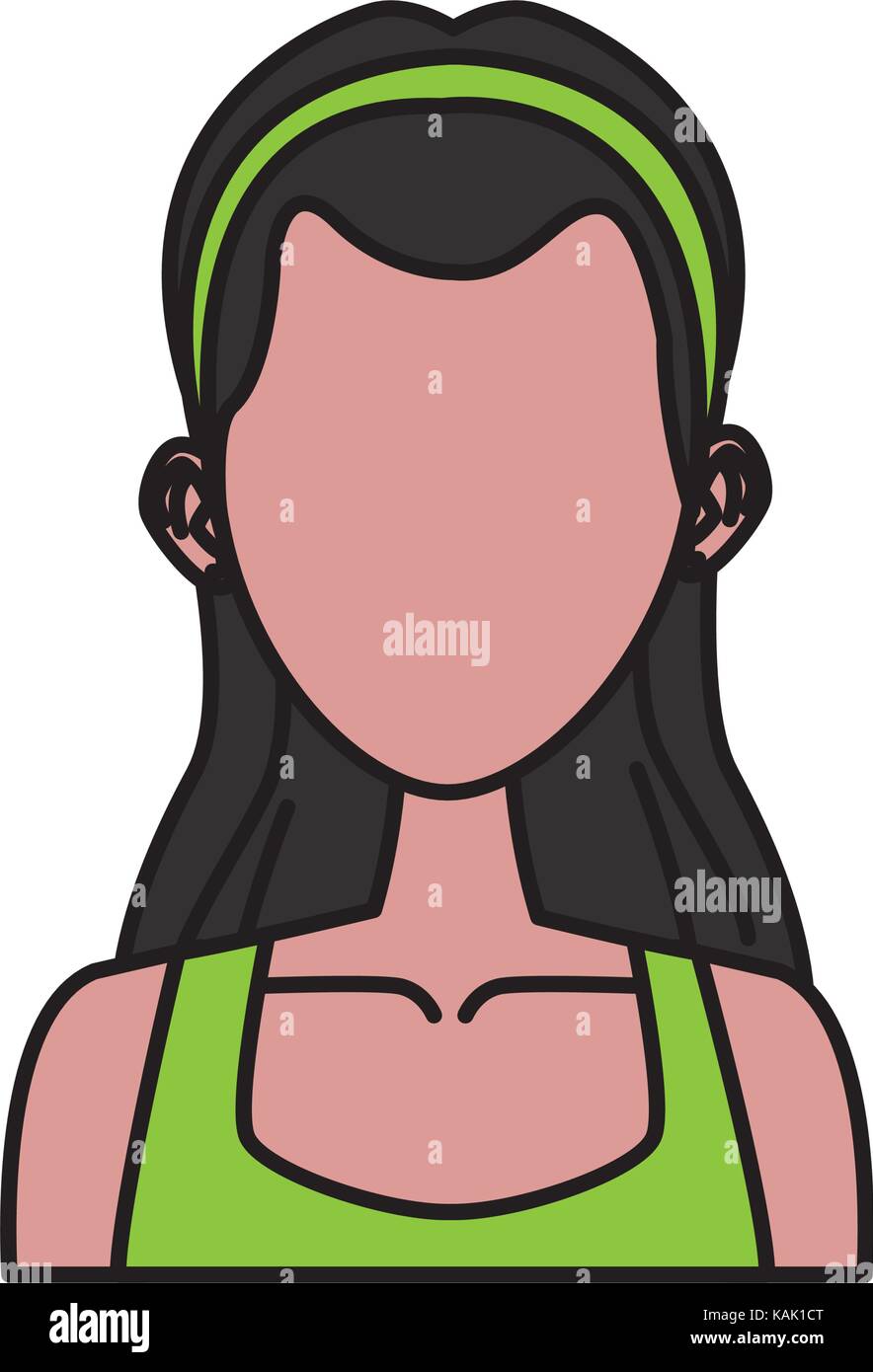 Young woman cartoon Stock Vector Image & Art - Alamy