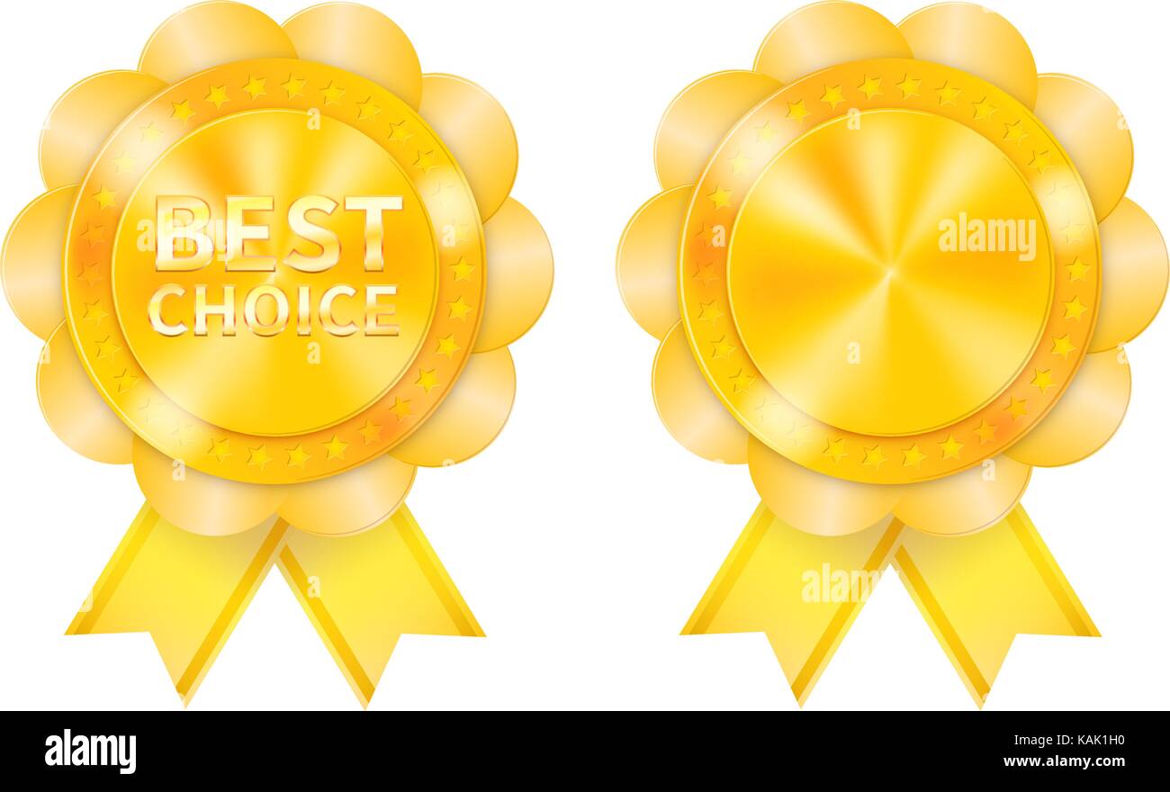 First medal award Stock Vector Images - Alamy