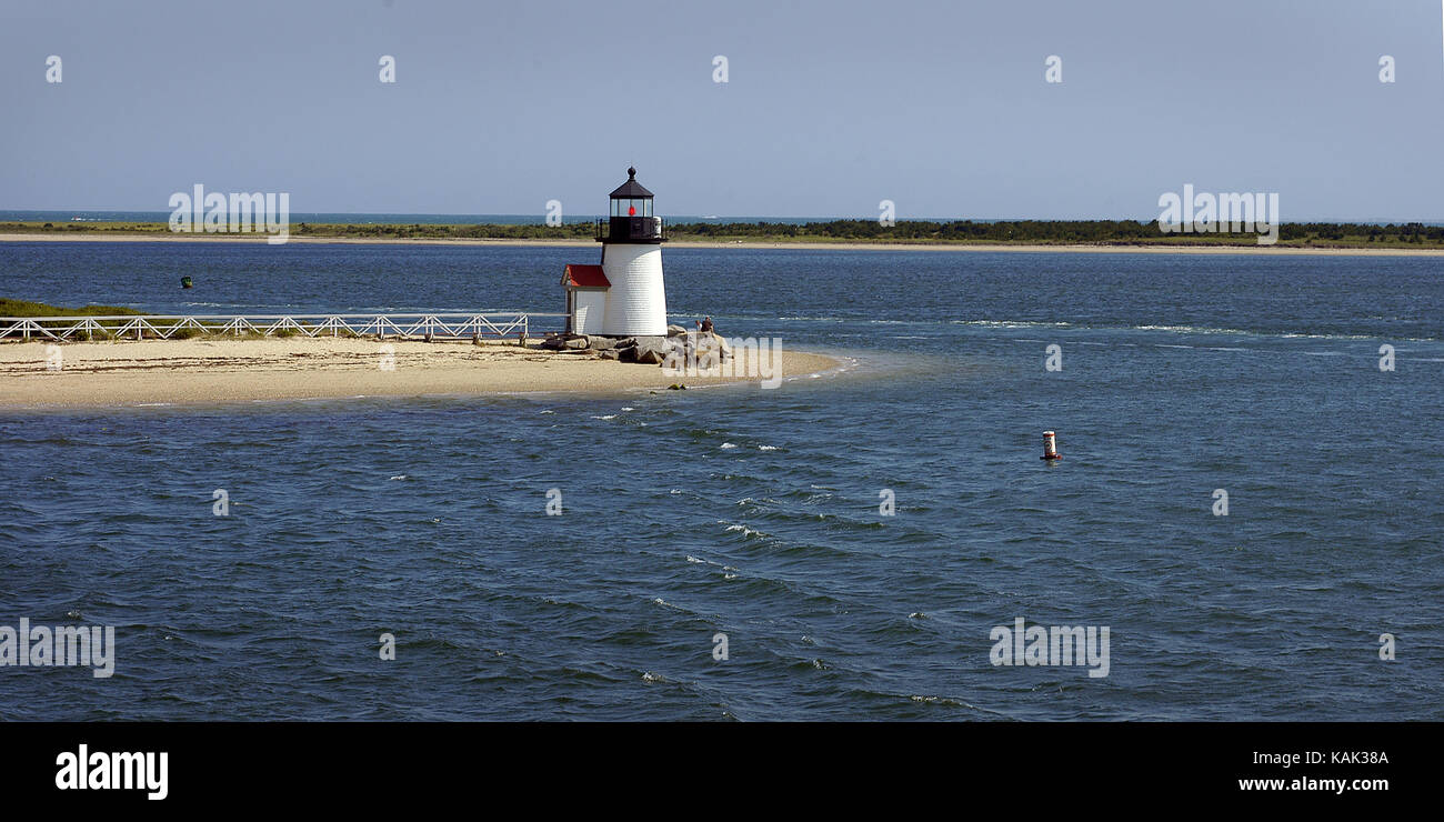 Brant Point Light * Nantucket Island, Massachusetts, USA Stock Photo ...