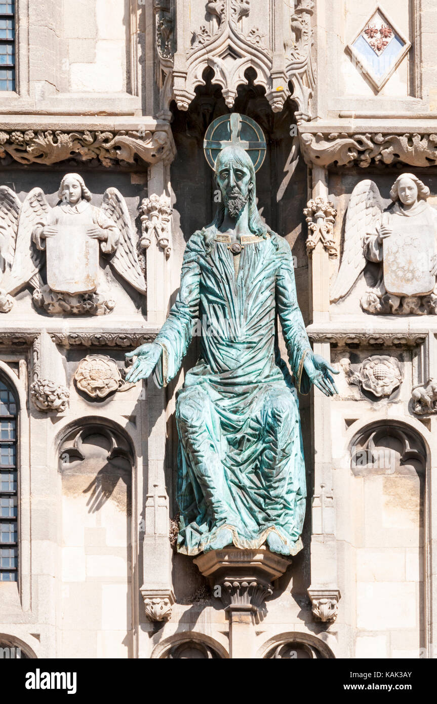 Canterbury cathedral statue hi-res stock photography and images - Alamy