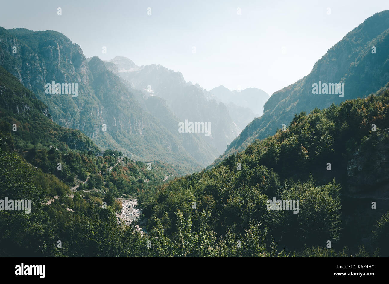 Thethi albania hi-res stock photography and images - Alamy